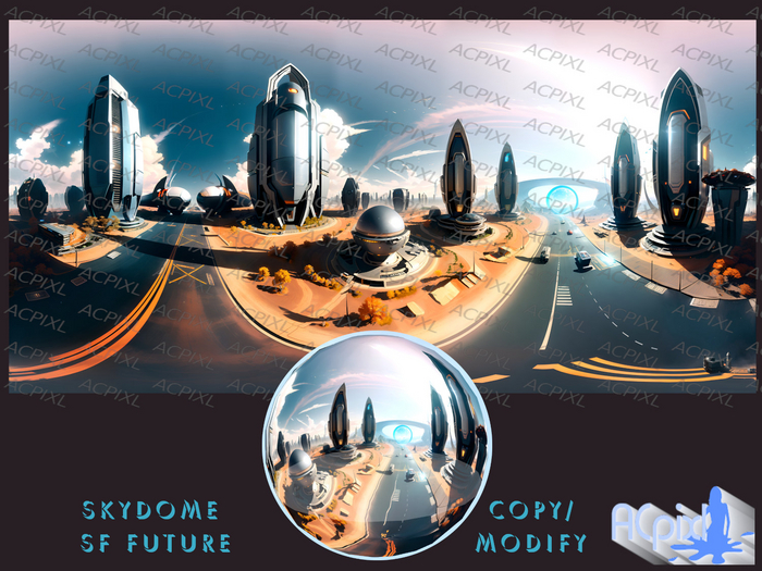 Second Life Marketplace - Skydome SF Future